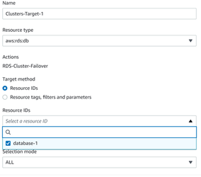 Using AWS Fault Injection Simulator to automate Resiliency testing for RDS