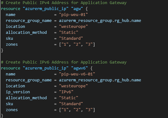 Building IPv6 Dual-Stack Azure Application Gateways: A Terraform Guide